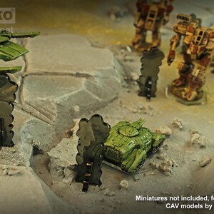 LITKO Smoke Column Markers, Medium, Translucent Grey (5) - Etsy