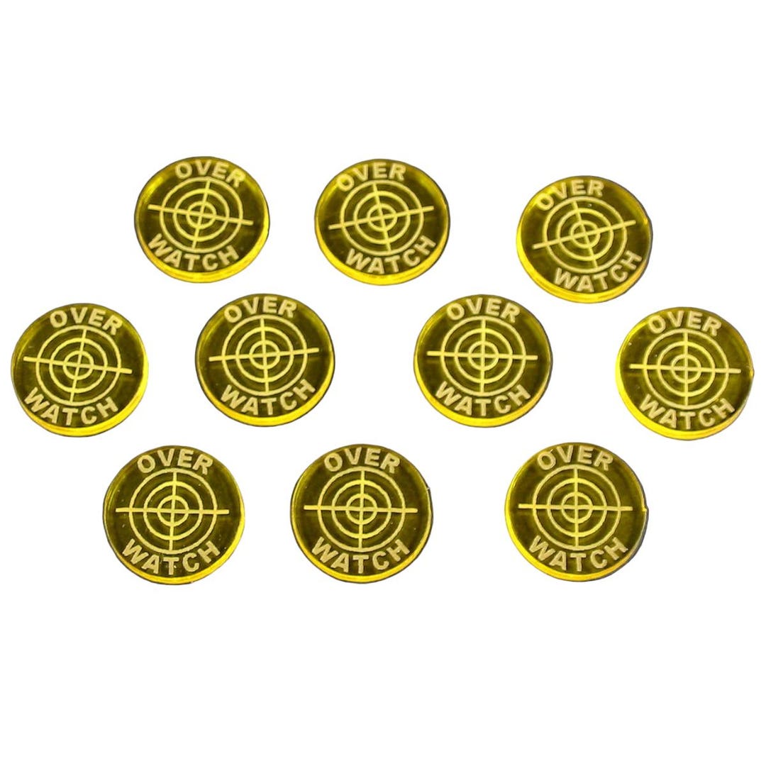LITKO Overwatch Tokens | Acrylic Status Counter Markers | Compatible ...