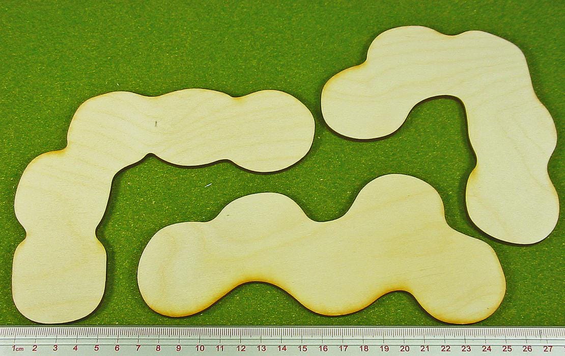 LITKO Terrain Bases | Modular 3mm Plywood Bases for Wargame Terrain ...