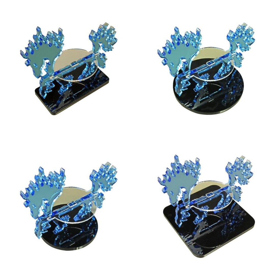 LITKO Fluorescent Blue Phantom Steed Character Mount | 25mm Acrylic ...