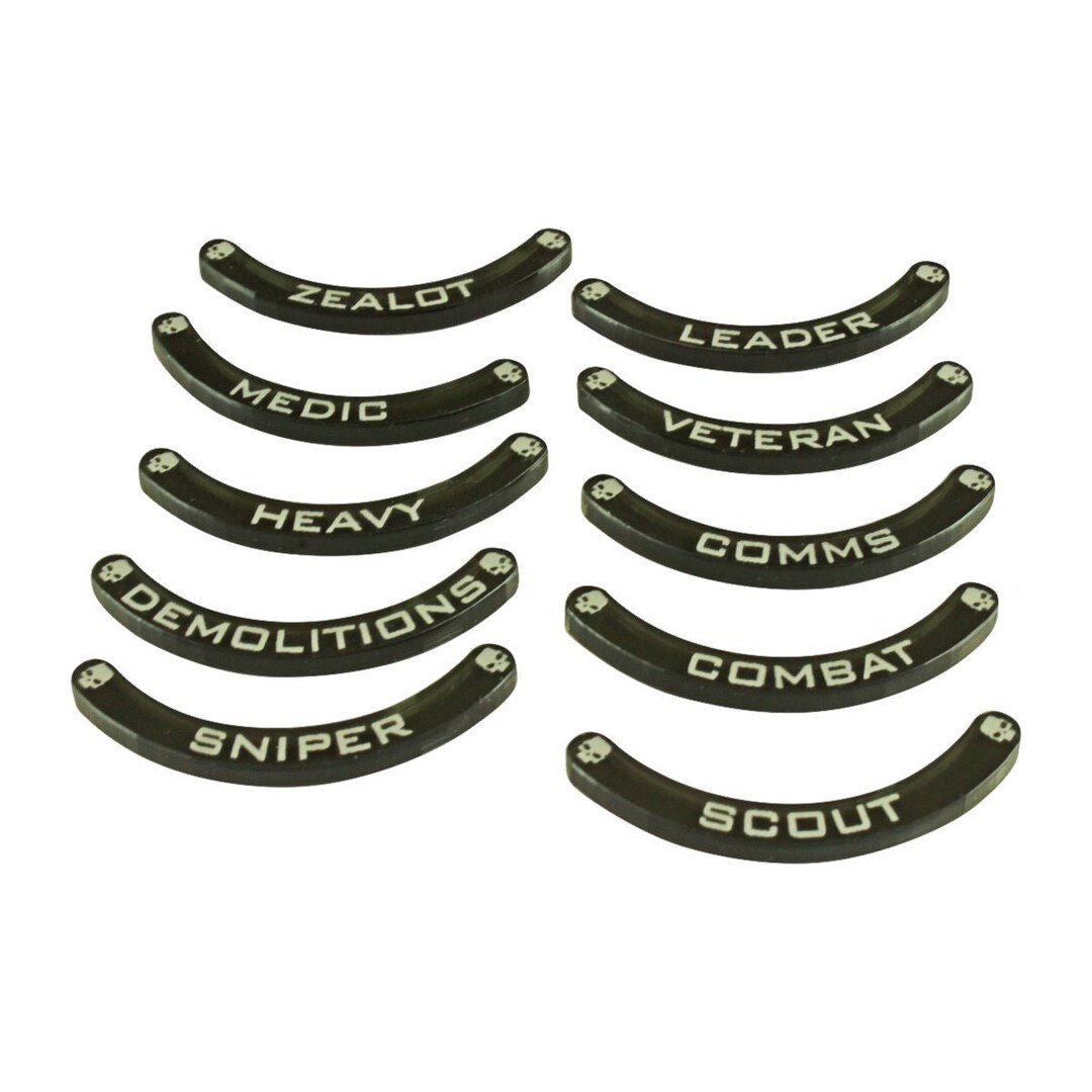 LITKO Specialist Base Hugger Token Set, 40mm Bases, Compatible With WH ...