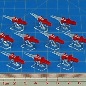 Mini Missiles, Red 10 - Etsy