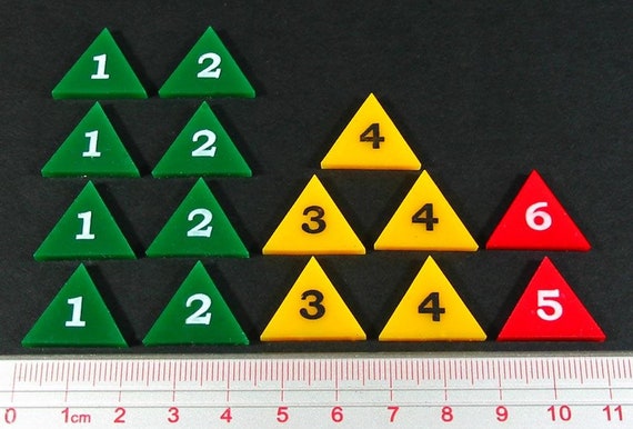 Multi-Color Action Token Set Two Hour Wargames 15 Toys & Games Games ...