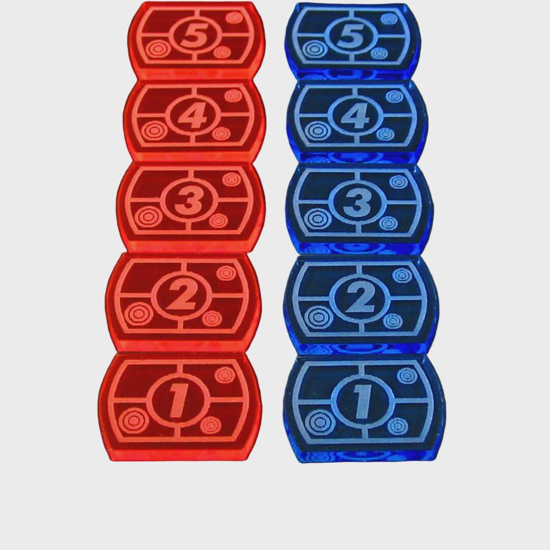 LITKO Space Wing Target Lock Tokens | Compatible With Star Trek Attack ...