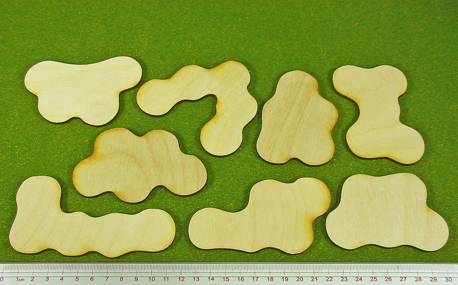 LITKO Terrain Bases | Modular 3mm Plywood Bases for Wargame Terrain ...