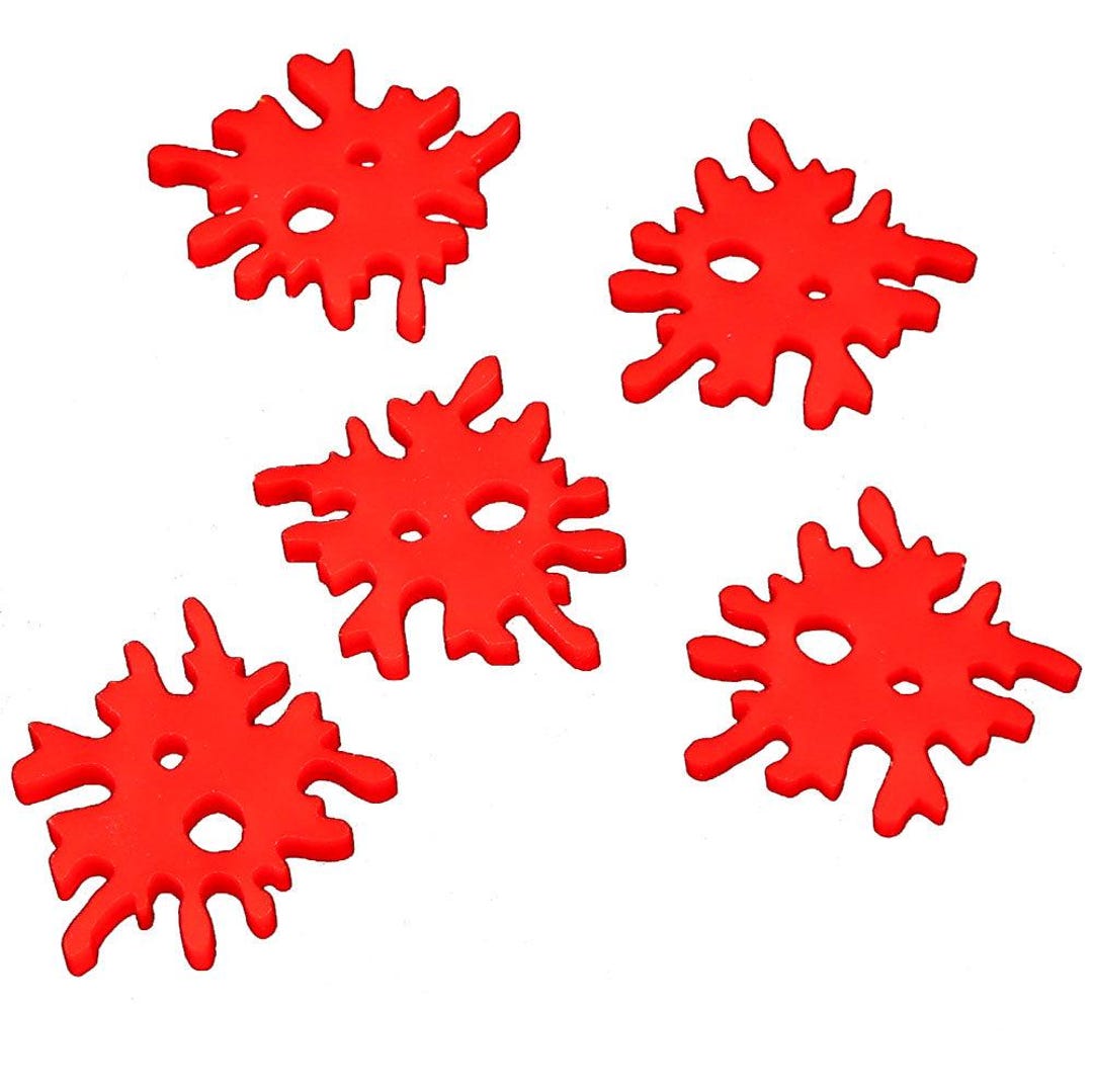 LITKO Blood Splat Tokens, Red (5) - Etsy