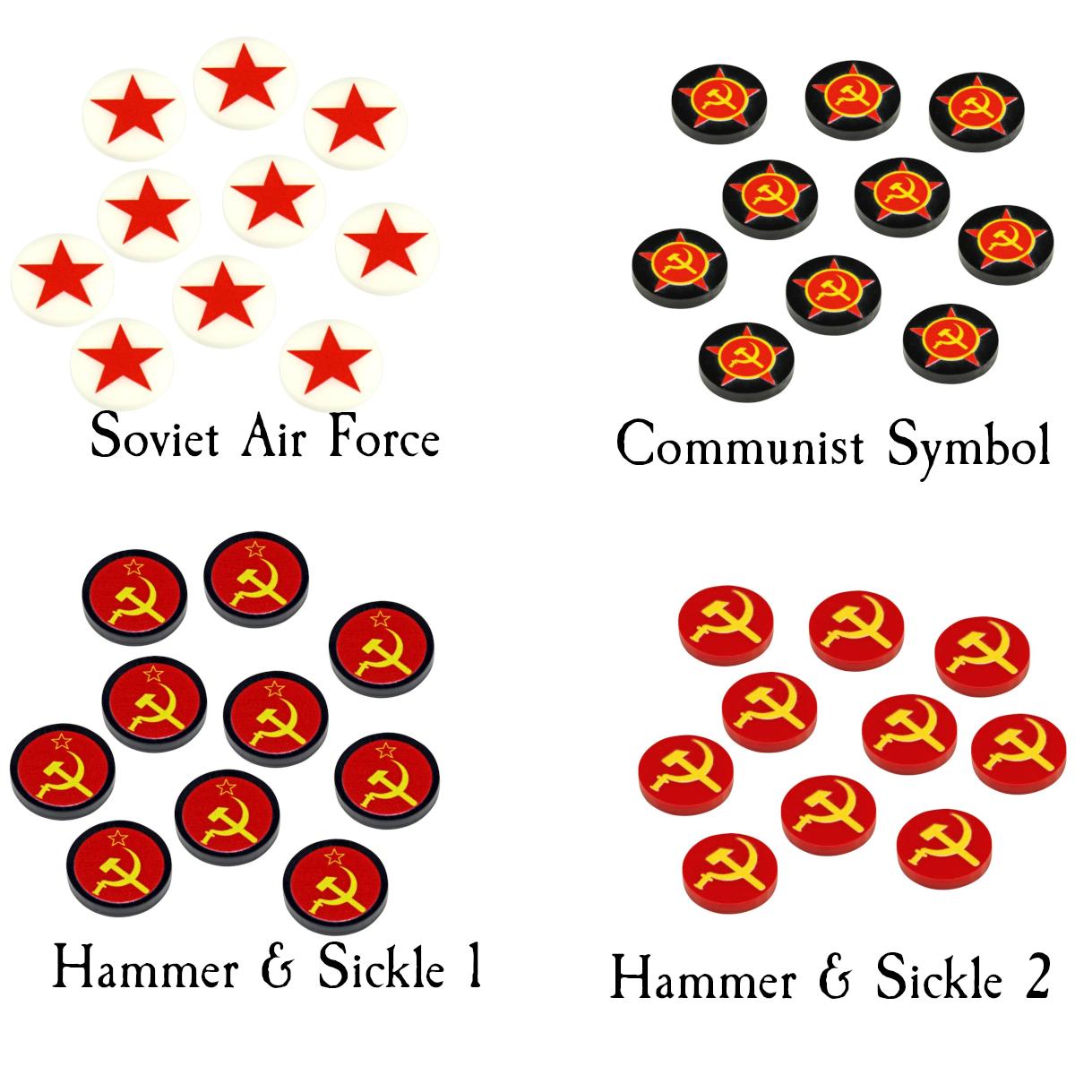 LITKO World War II Army Tokens | WWII | Campaign, Activation, Objective ...