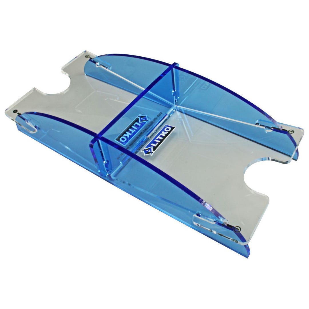 LITKO Standard Size Card Deck Tray | Holds 40-60 Standard Cards | Draw ...