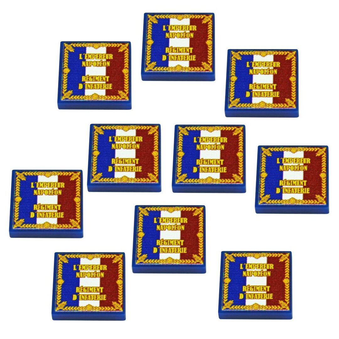 LITKO Premium Printed Napoleonic Era Tokens, France 1812 Army Standard ...