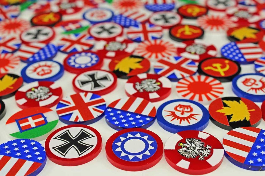 LITKO World War II Army Tokens | WWII | Campaign, Activation, and ...