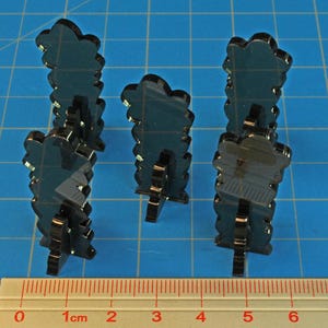 LITKO Smoke Column Markers, Medium, Translucent Grey (5) - Etsy