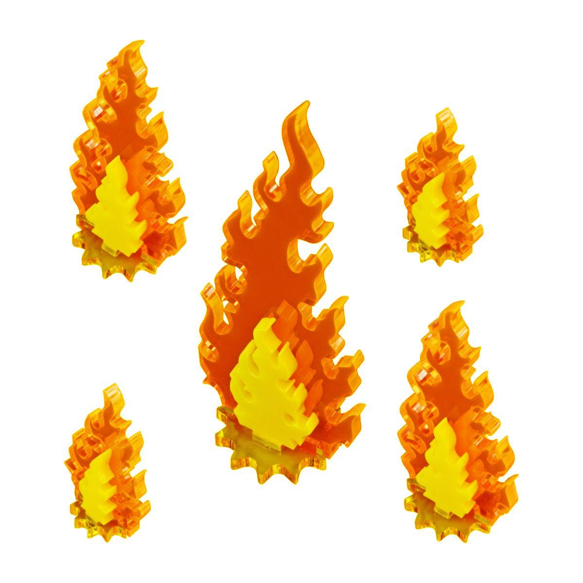 LITKO Inferno Markers | Fire Markers for Wargaming & Ttrpgs | Blaze ...