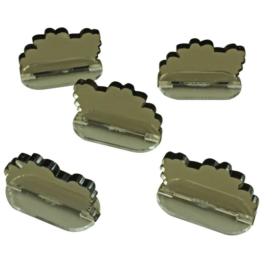 Dust Cloud Markers, Translucent Grey (5) - Etsy