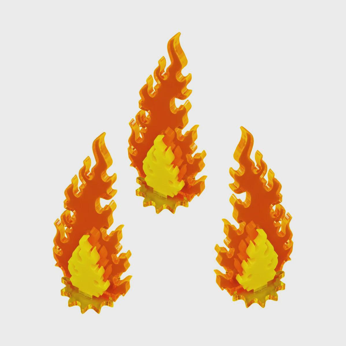 LITKO Inferno Markers | Fire Markers for Wargaming & Ttrpgs | Blaze ...