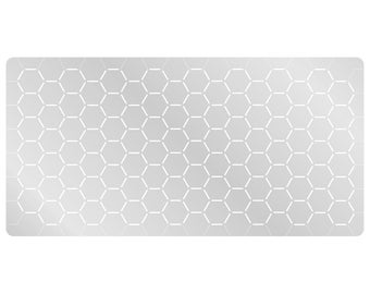LITKO 1-inch Hex Grid Stencil Dot Pattern | Etsy