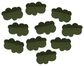 LITKO Smoke Column Markers Large Translucent Grey 3 | Etsy