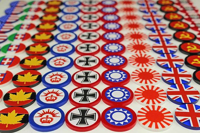 LITKO World War II Army Tokens | WWII | Campaign, Activation, and ...