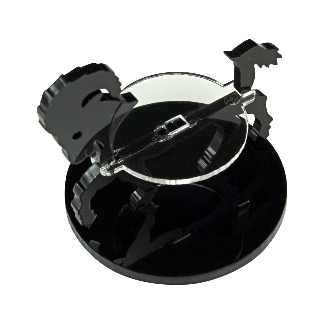 LITKO Black Ram Character Mount | 50mm Circular Base | RPG Miniature ...