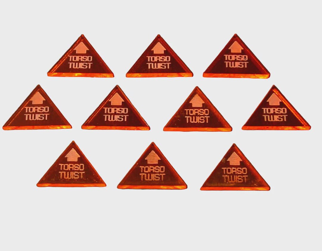 LITKO Torso Twist Tokens | Compatible With Battletech | Mech Movement ...