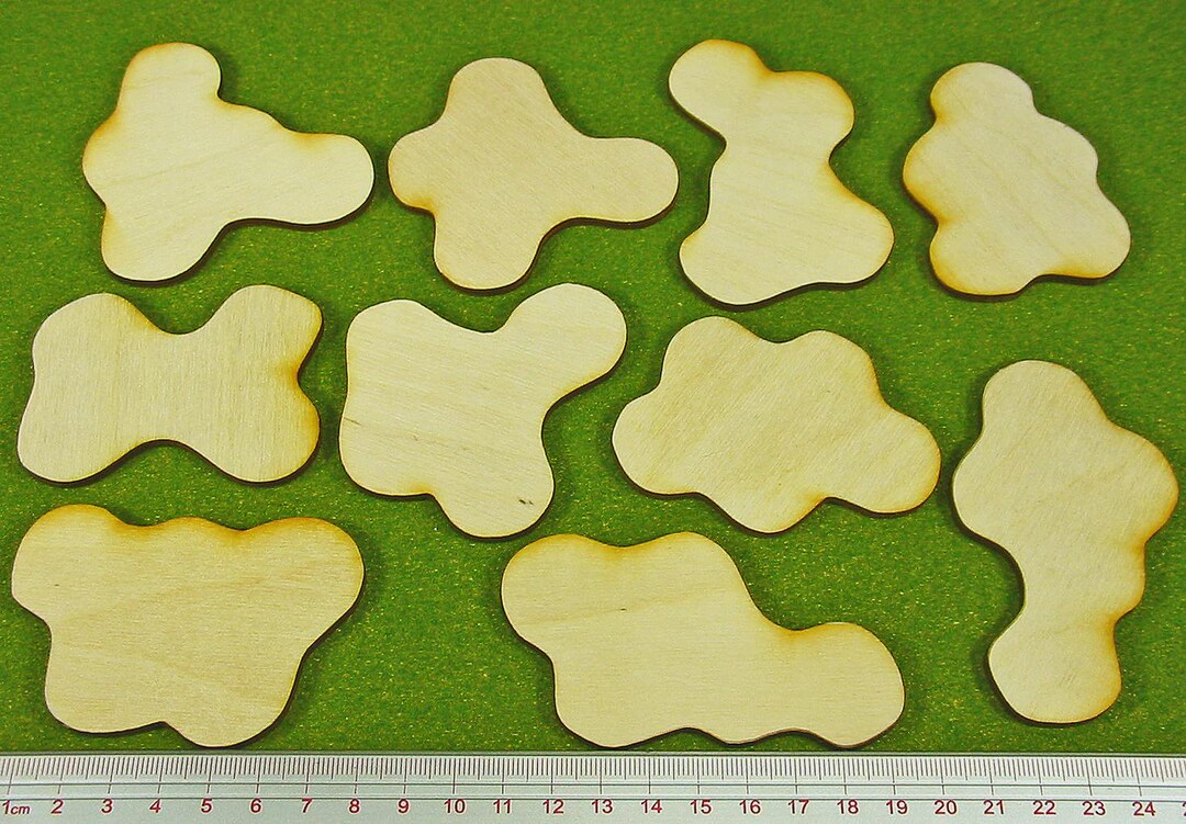 LITKO Terrain Bases | Modular 3mm Plywood Bases for Wargame Terrain ...