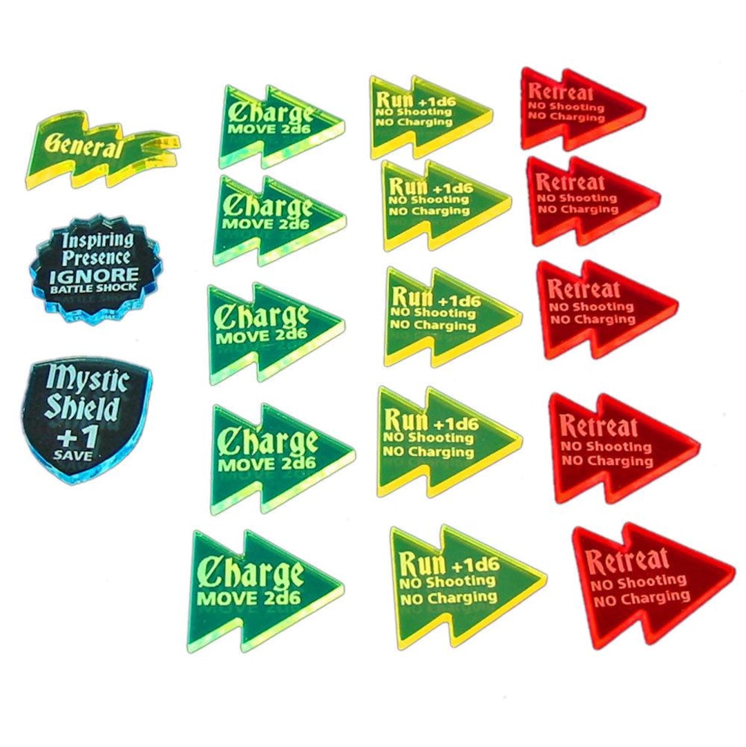 LITKO Aos Player Token Set | Acrylic Status Indicators Compatible With ...