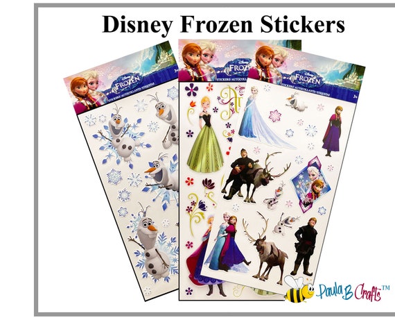 STICKERS Disney Frozen Stickers Flat Stickers Paula B - Etsy