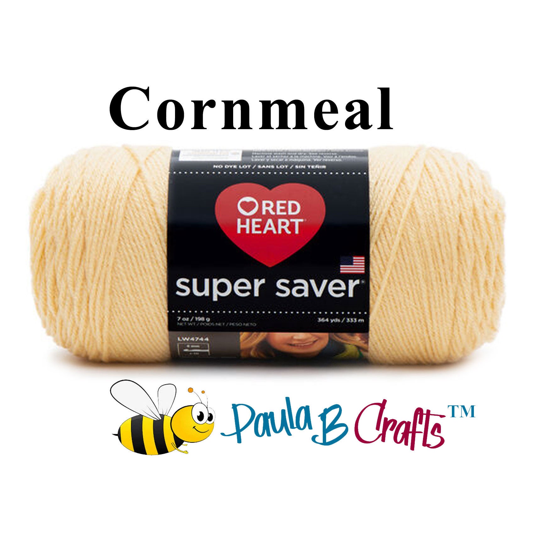 Cornmeal Red Heart Super Saver Yarn 7 Oz 364 Yards - Etsy