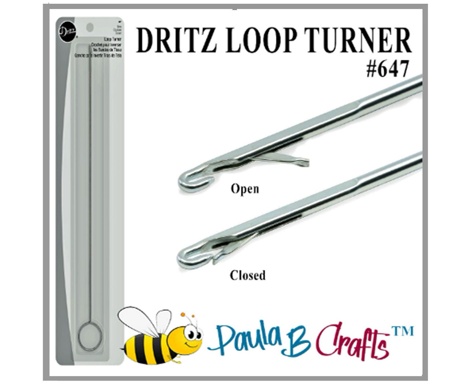 DRITZ LOOP TURNER 647 Paula B Crafts - Etsy
