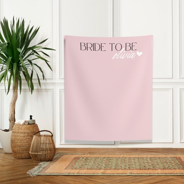 Bride to Be Backdrop - Etsy