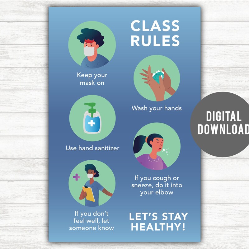 Wash Hands Covid Sign - Etsy