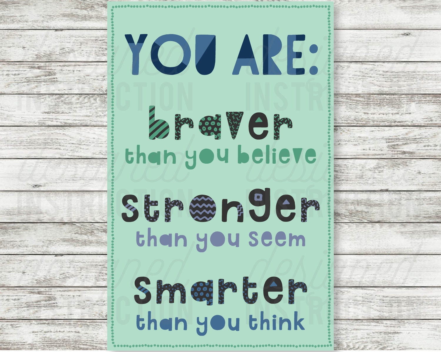 Classroom Encouragement Posters: Instant Download Motivation ...