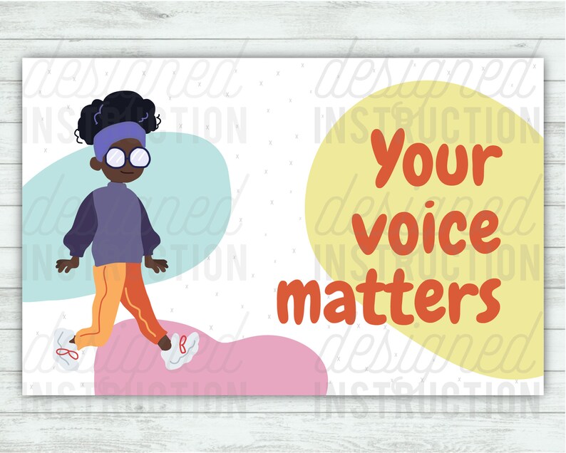 Inclusion & Encouragement DIGITAL Poster Set! You Matter Kindness ...