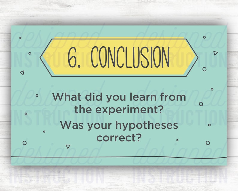 Scientific Method Poster Set: Instant Download Life Science Chemistry ...