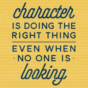 Good Character Trait Posters: Instant Download Motivation Educational ...