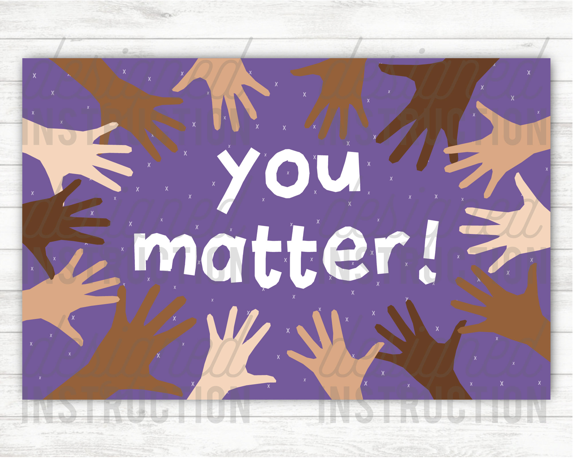 INSTANT DOWNLOAD You Matter Poster Pack: Kindness /counselor - Etsy