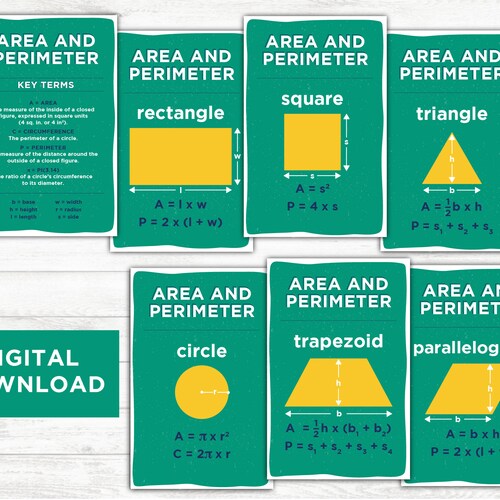 Math Class Gallery Wall Classroom Decor High School Middle - Etsy