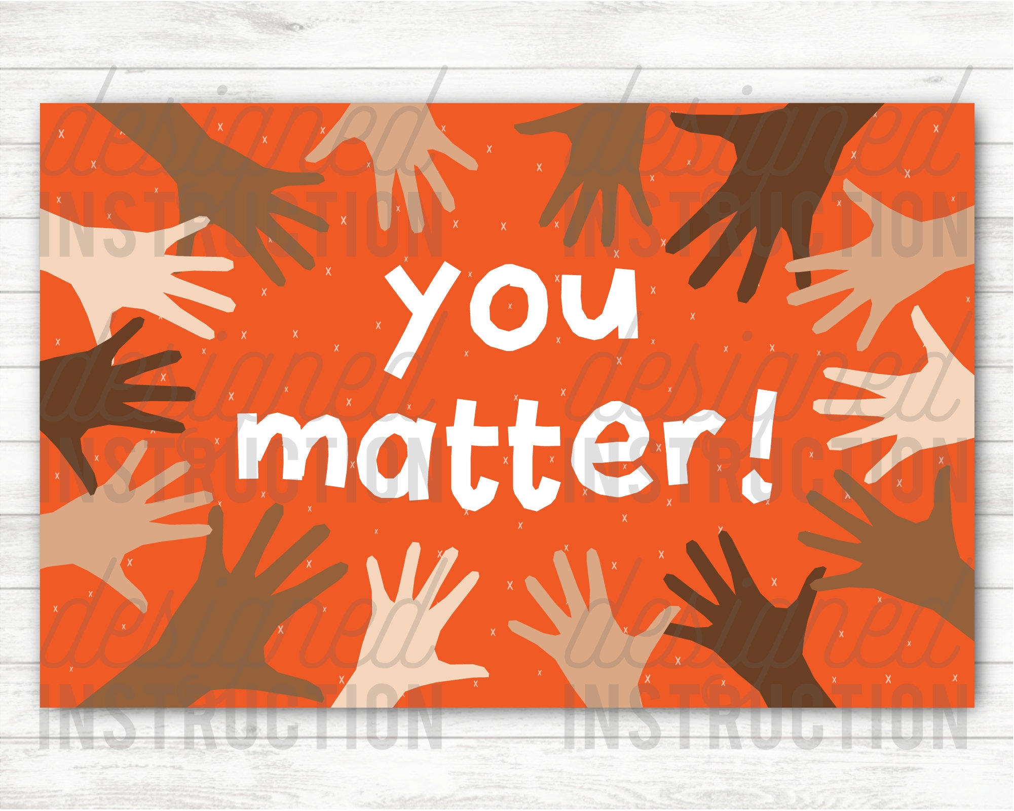 INSTANT DOWNLOAD Inclusion Poster Bundle Kindness /counselor /diversity ...