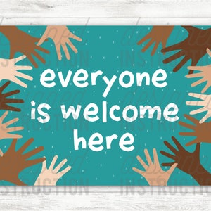 INSTANT DOWNLOAD Inclusion Poster Bundle! Kindness /counselor ...