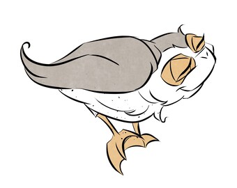 Waterproof Porg Sticker - Etsy