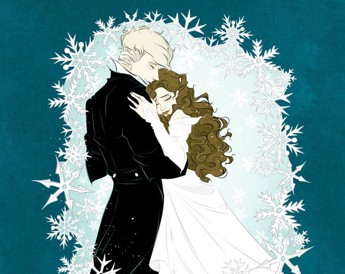 Limited Edition 32 Dramione Draco Hermione Fan Art Print