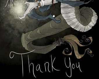 Horror Thank You - Etsy