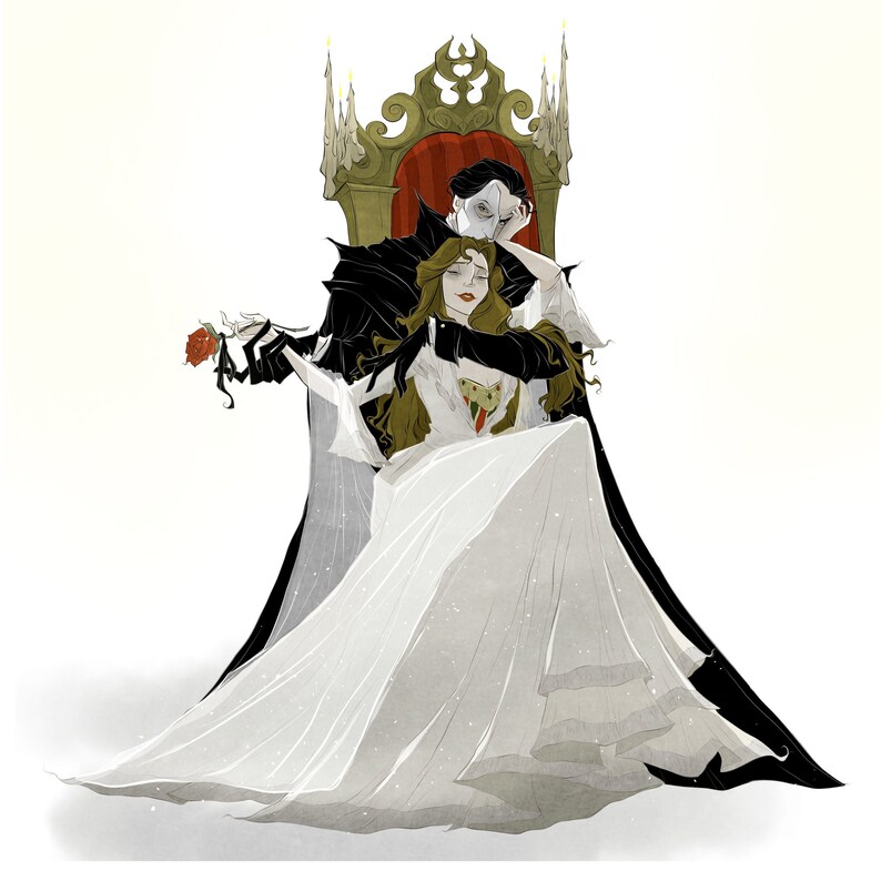 Throne Series: Phantom / Sticker / Vinyl / Waterproof / Decal | Etsy