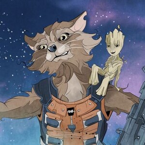 Guardians of the Galaxy / BFF / Print / Groot / Guardians / Rocket ...