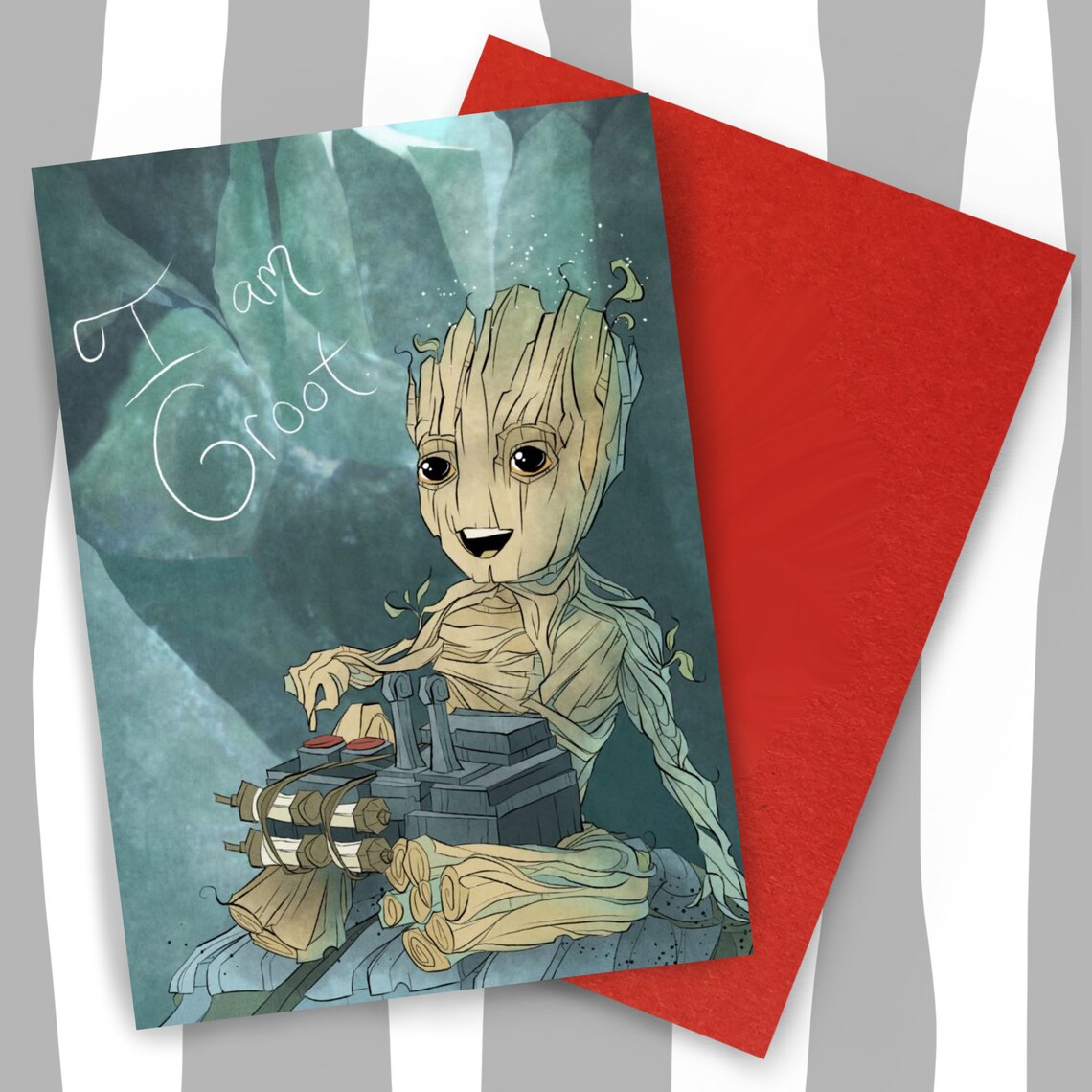 Guardians of the Galaxy / Box / Set / Blank / Greeting / Cards / Groot ...