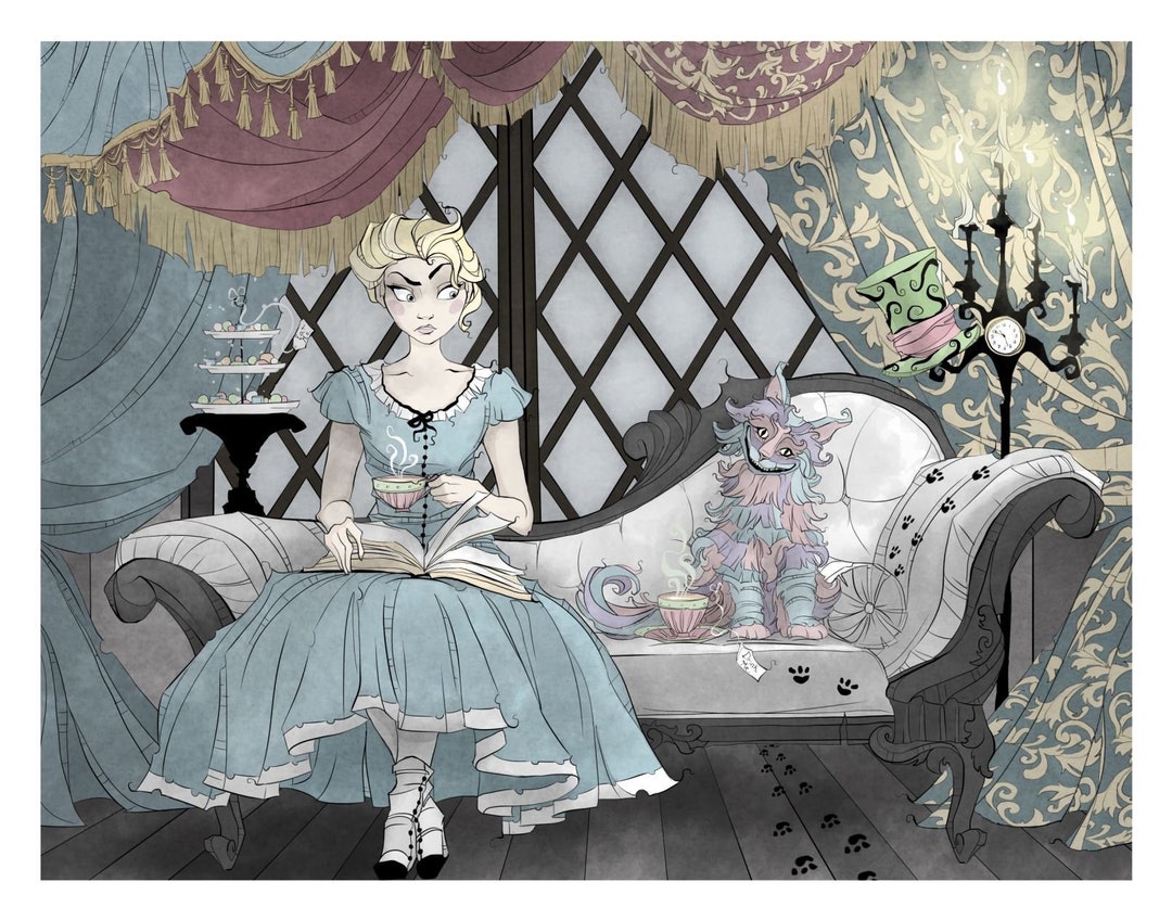 Alice In Wonderland Fan Art Drawing