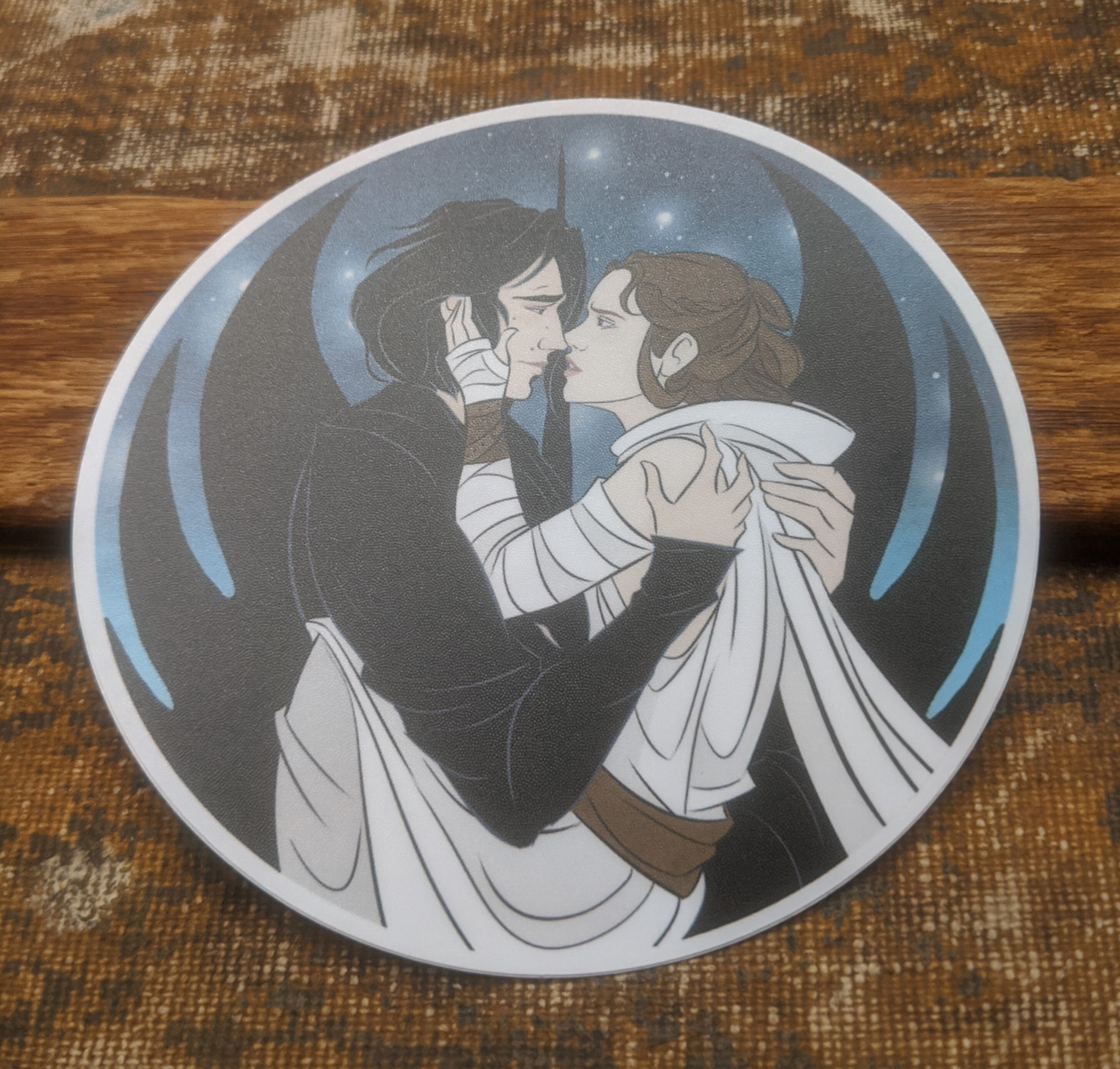 Reylo / Sticker / Disney / Geeky / Nerdy / Gift / Kiss / - Etsy