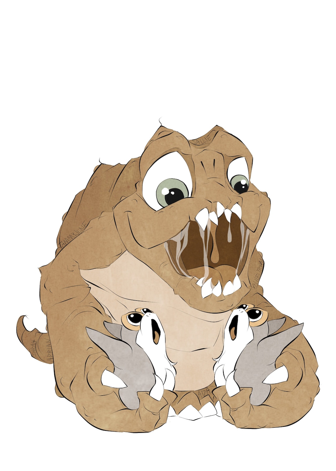 Rancor / Sticker / Vinyl / Waterproof / Decal / Fan Art / Star Wars ...