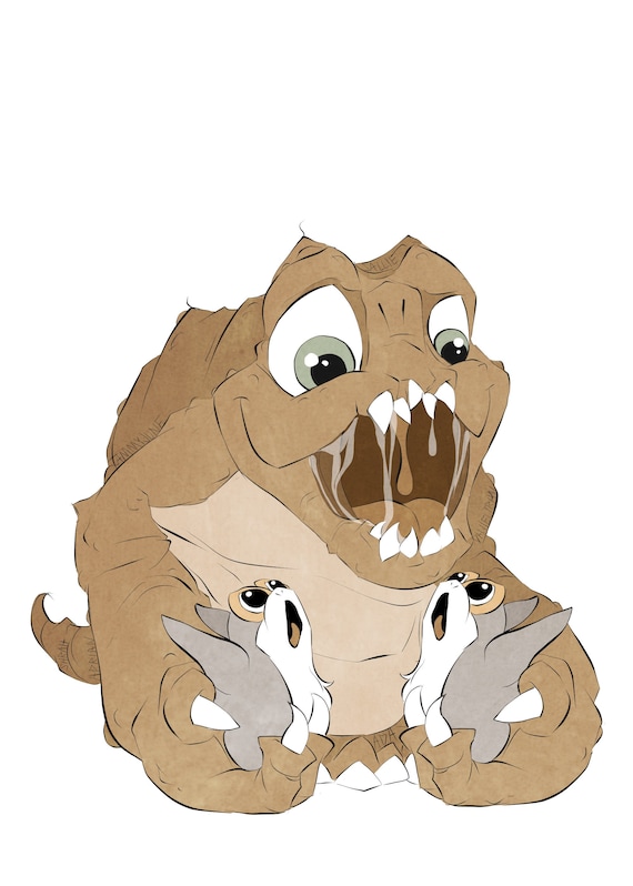 Rancor / Sticker / Vinyl / Waterproof / Decal / Fan Art / Star - Etsy