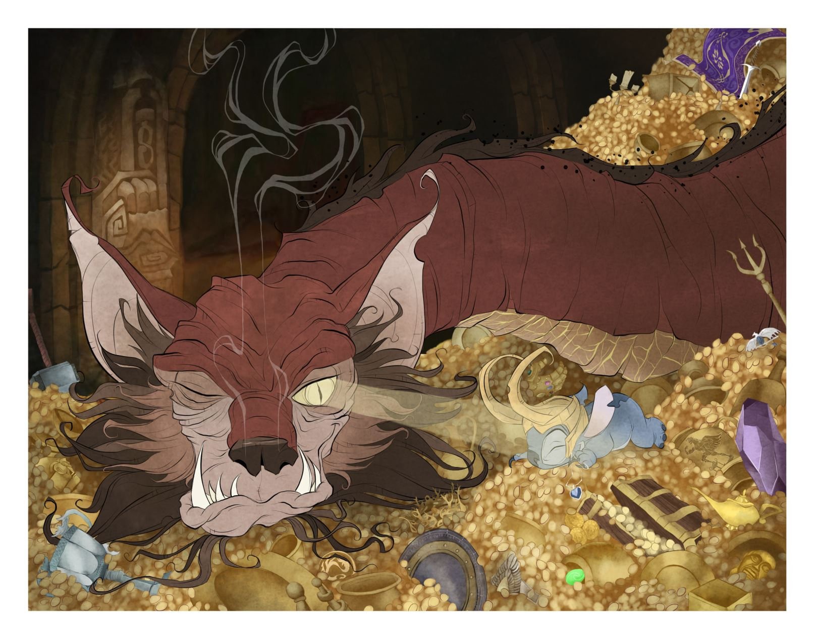 Hobbit Desolation Of Smaug Dragon Full Body