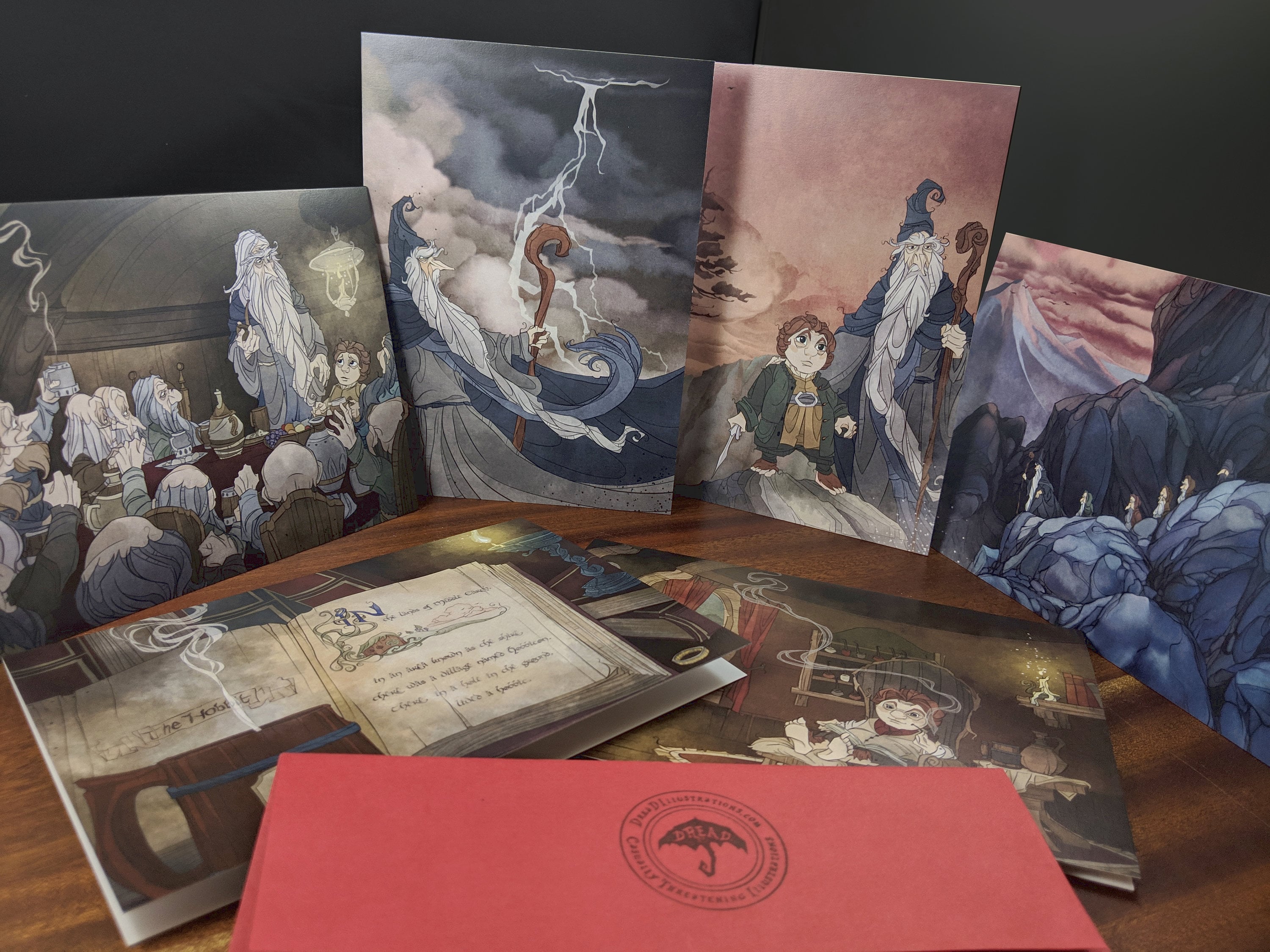 Hobbit Christmas Cards
